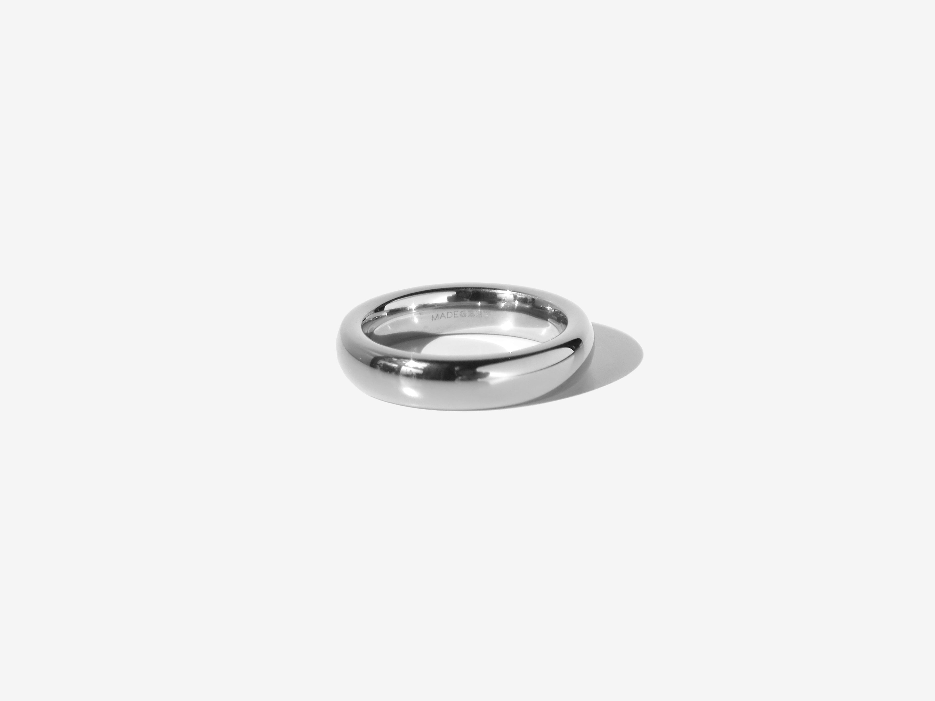 Bold Band Ring | Silver | Engravable – MADEGREY