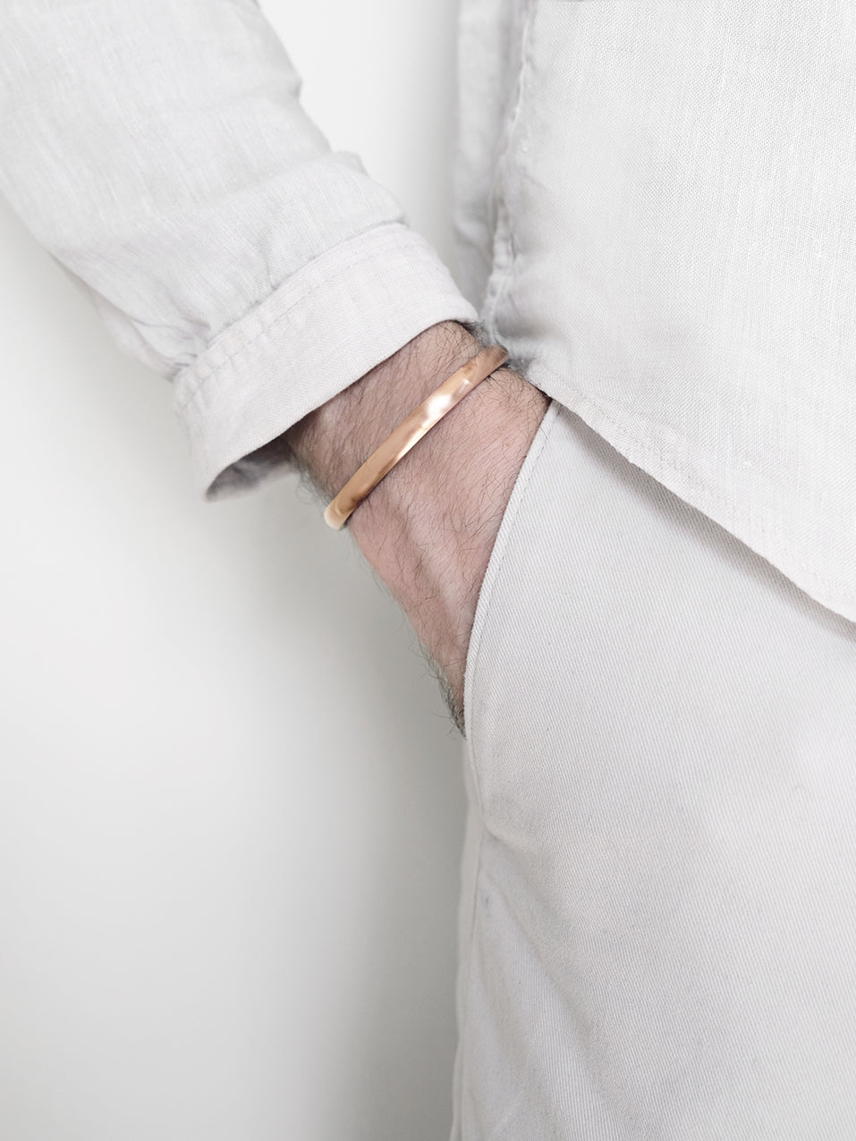 OUTLET | Bold Cuff Bracelet | Rose Gold – MADEGREY
